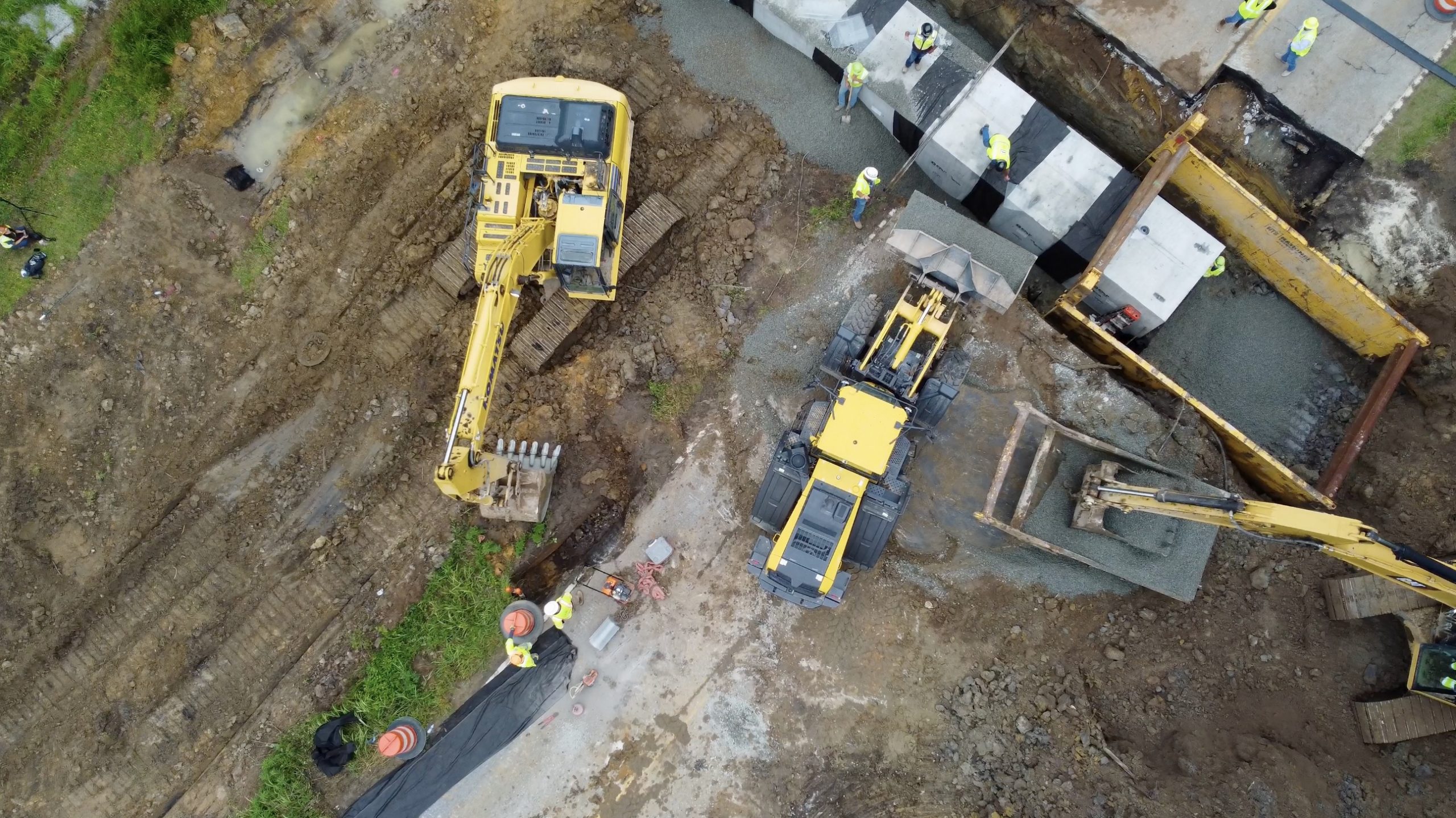 Behind the Scenes of the Hwy 78 Traffic Closure - Culvert Operation ...