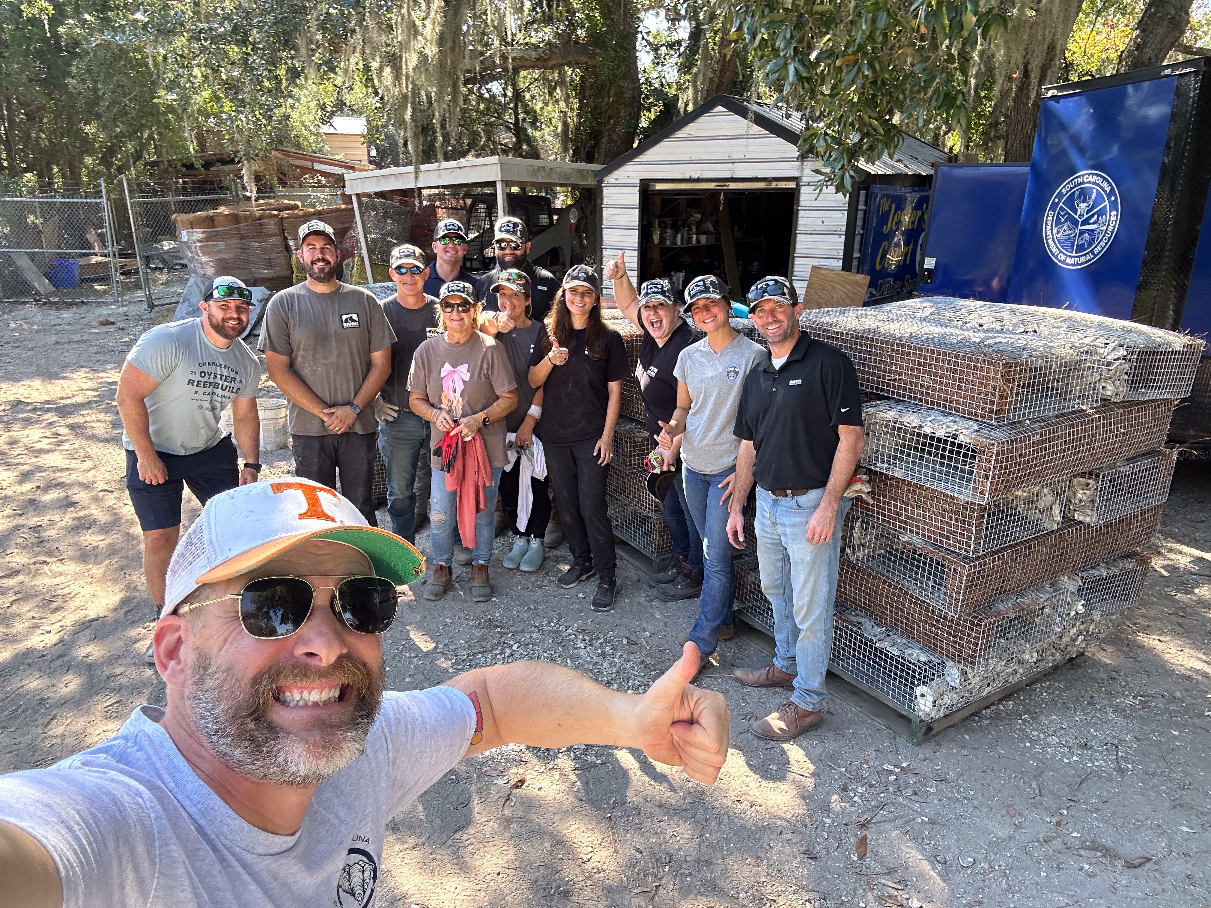Volunteering with SCDNR SCORE PROGRAM - Banks Construction Company ...
